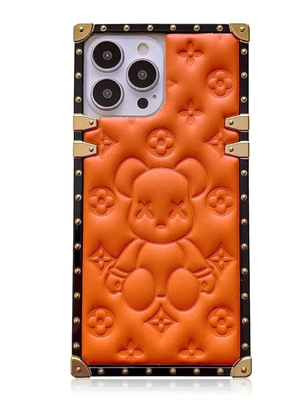 Cute 3D Bear iPhone Trunk Case